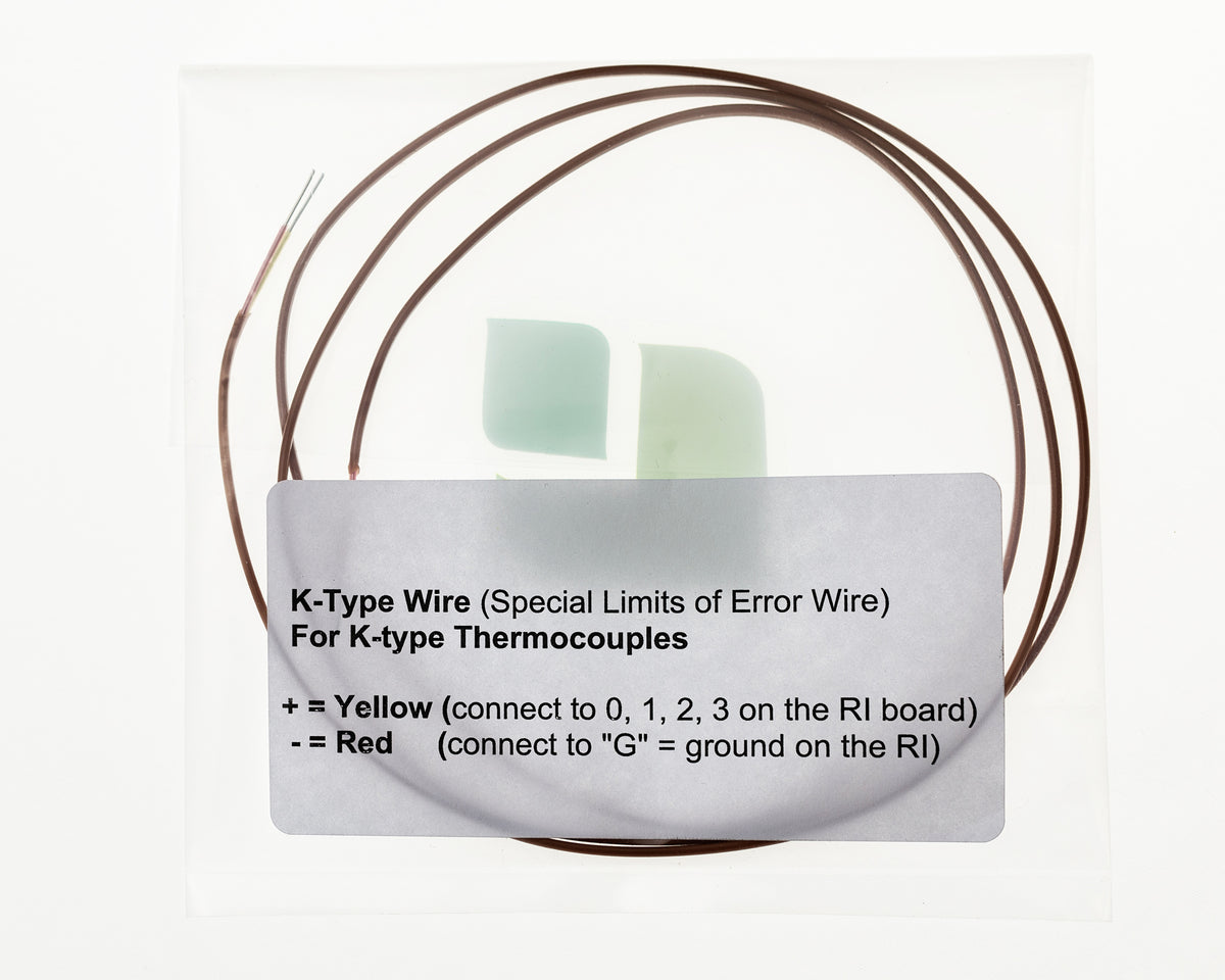 Thermocouple Splicing Wire K-Type (SLE) 1m/3ft – Cropster